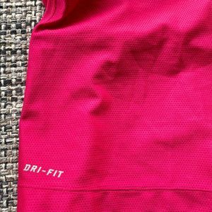 Nike | Tops | Nike Pink Drifit Racerback Tank | Poshmark